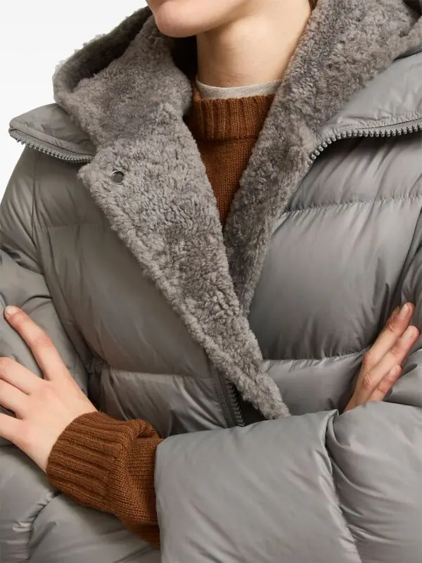 YVES SALOMON Hooded Puffer Jacket