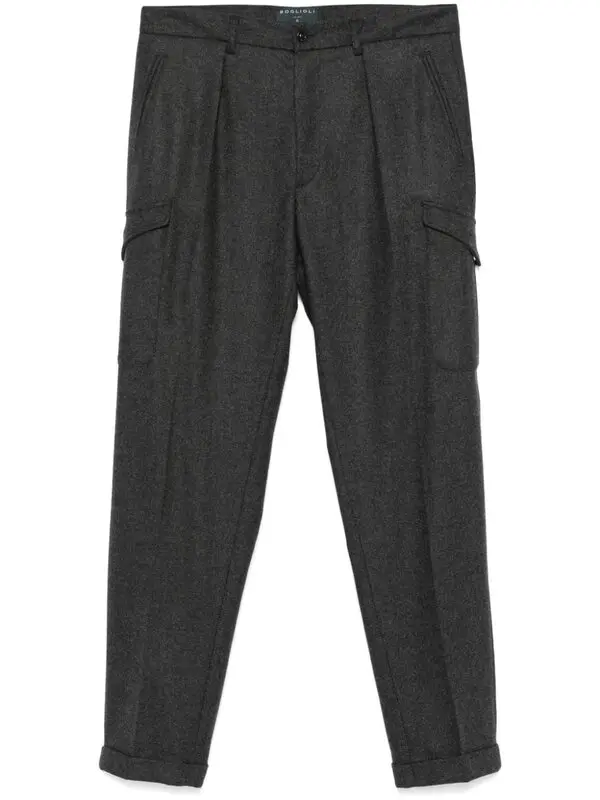 Boglioli Flannel Cargo Trousers
