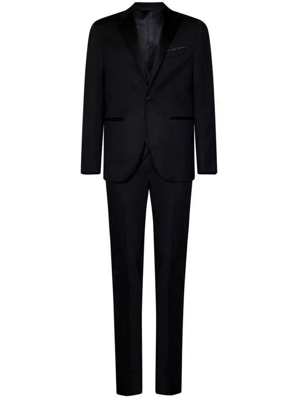 FRANZESE COLLECTION Single-breasted Suit - Black