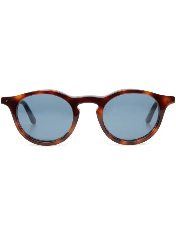 Bally Round-frame Sunglasses - Brown