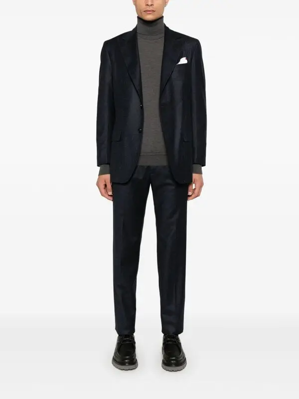 Kiton Checkered Suit