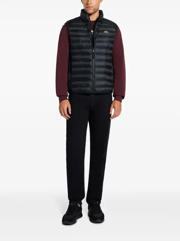 Lacoste Padded Gilet - Black