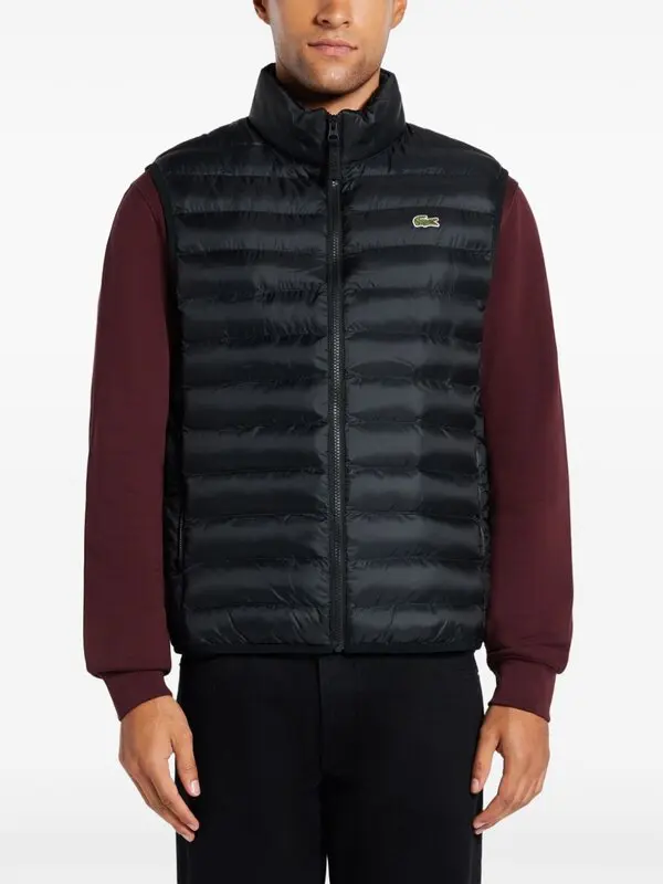 Lacoste Padded Gilet - Black