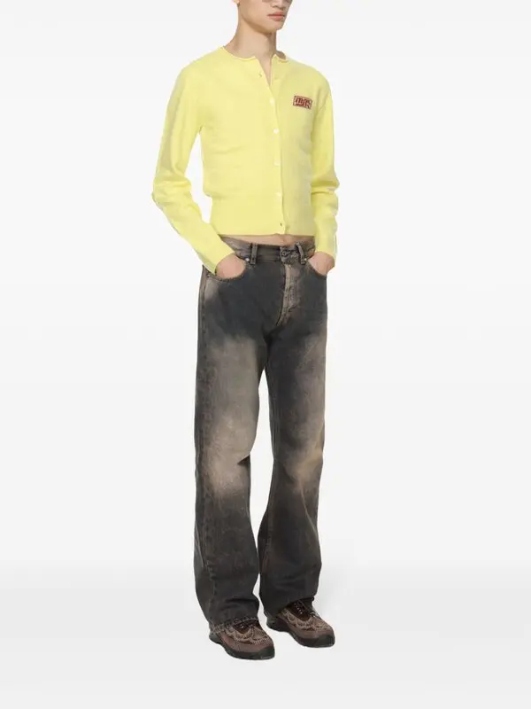 Martine Rose Pilled-finish Cardigan