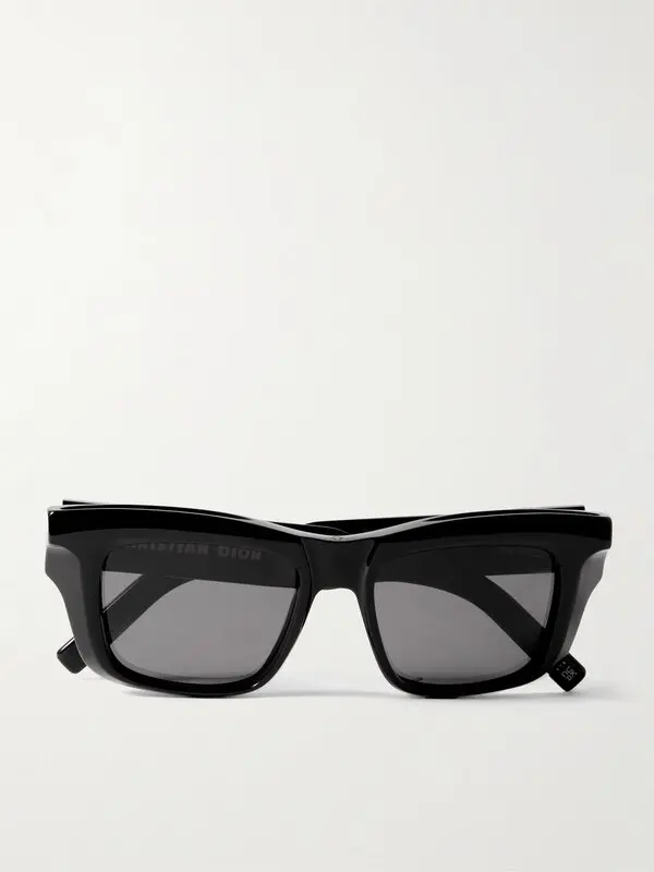 Dior Diorxplorer S2i Rectangle-frame Sunglasses - Black