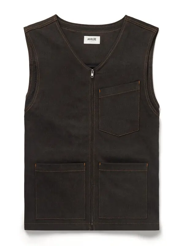 AGOLDE Ogden Denim Gilet
