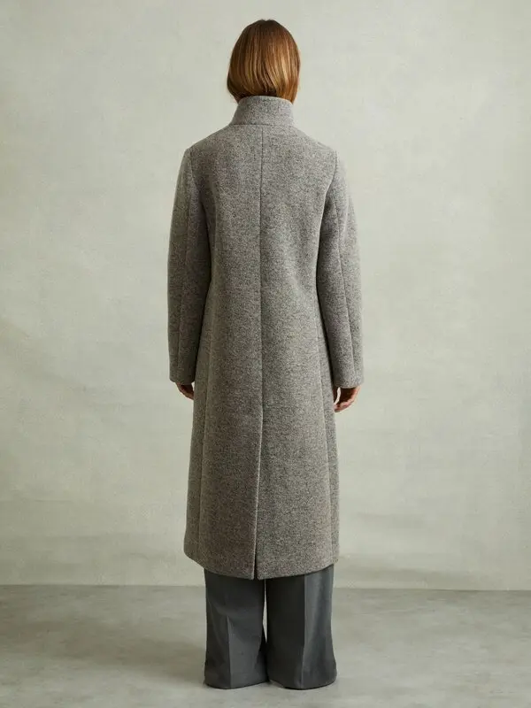 REISS Dahlia Knitted Coat