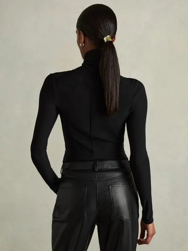 REISS Serena Seamed Top