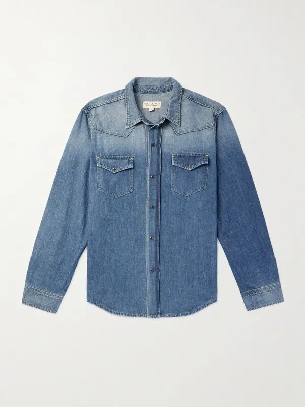 NILI LOTAN Travis Denim Shirt