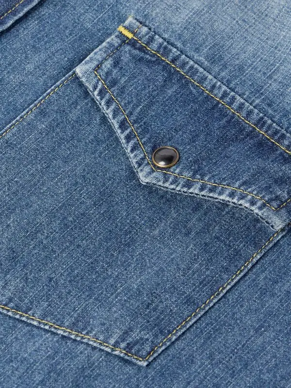 NILI LOTAN Travis Denim Shirt