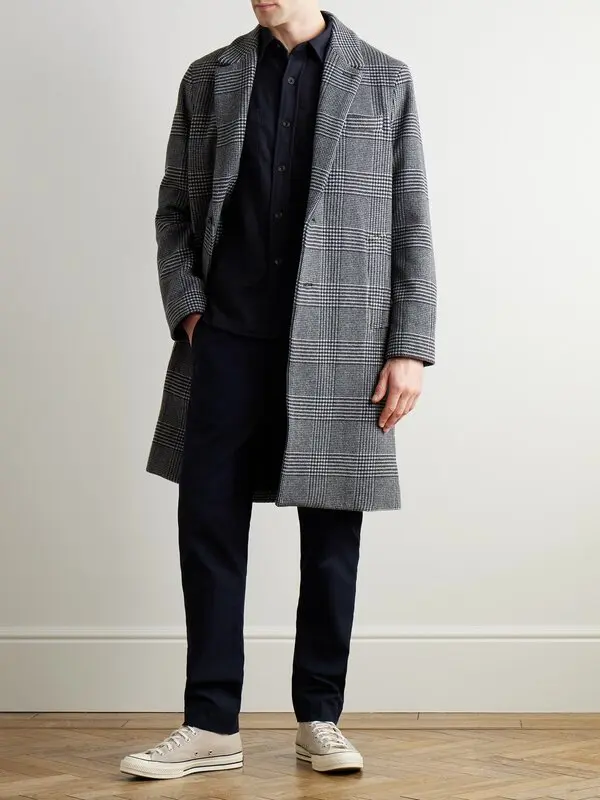 Hartford Percey Wool-blend Flannel Shirt