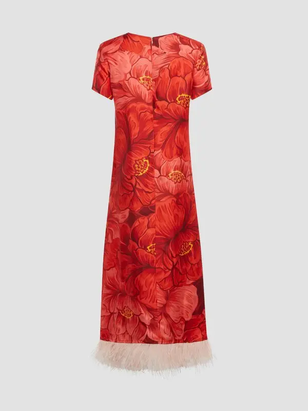 La DoubleJ Swing Dress - Ruby Red