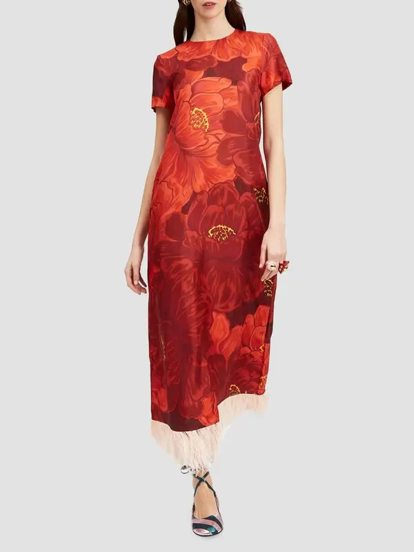 La DoubleJ Swing Dress - Ruby Red