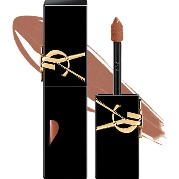 Saint Laurent The Inks Vinyl Cream High Shine Lip Stain - 614 Brown Ignition