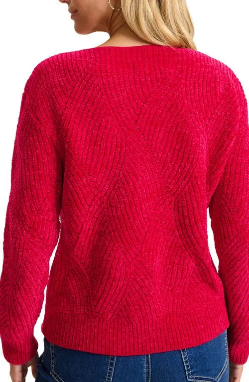 Tommy Bahama Shell St. Luna Boat Neck Sweater - Tango Red