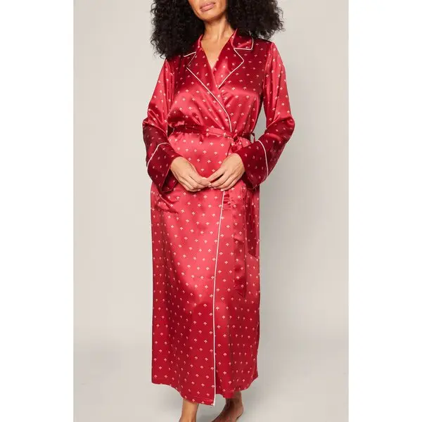 PETITE PLUME Mulberry Silk Robe