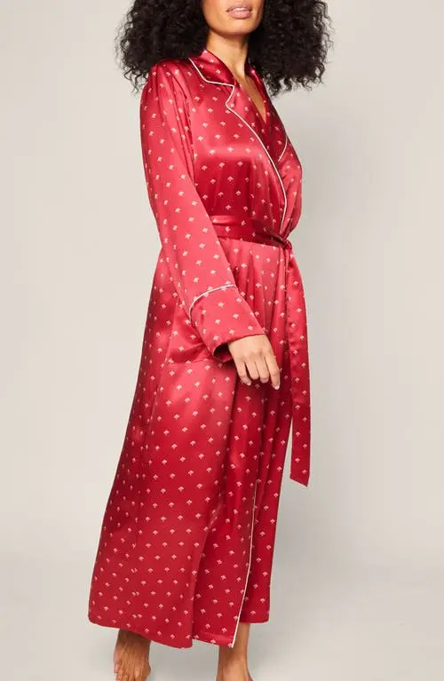PETITE PLUME Mulberry Silk Robe