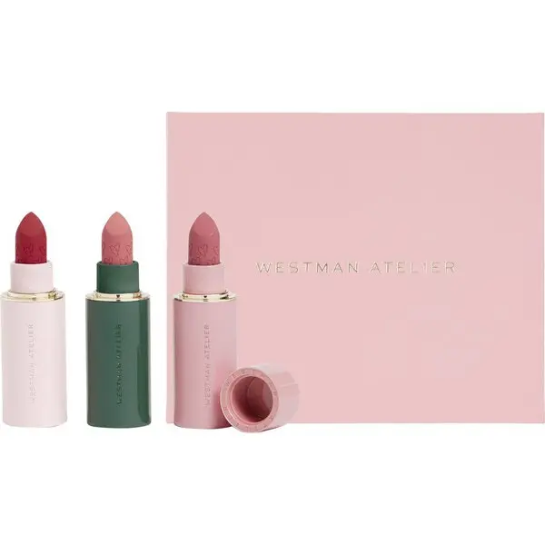 WESTMAN ATELIER Lip Suede Matte Lipstick Holiday Trio