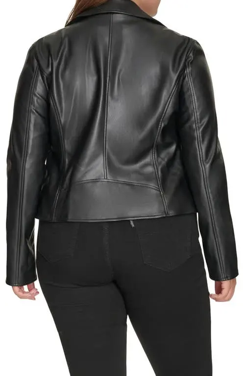 LEVI'S Water Resistant Faux Leather Moto Jacket