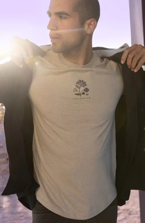 Travis Mathew Fading Sunlight Cotton Blend Graphic T-shirt