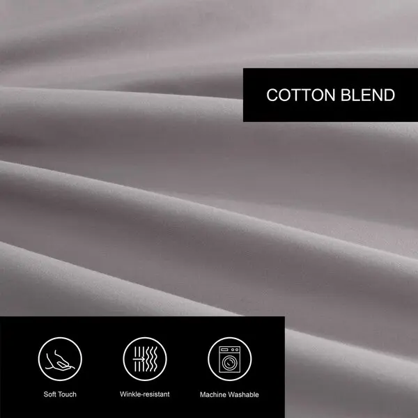 Vera Wang Solid T800 Sateen Cvc Sheet Set - Plum