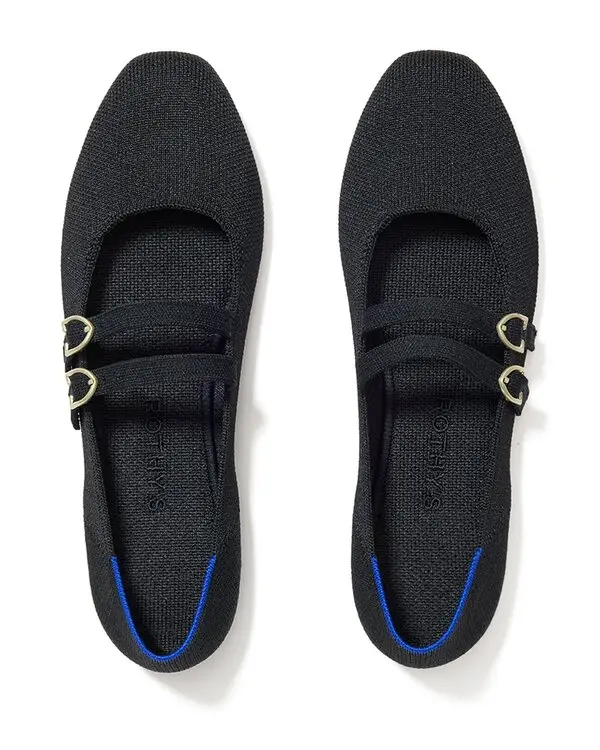Rothy's The Double Buckle Mary Jane - Black
