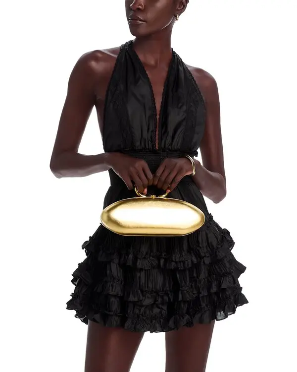 Alexis Bittar Molton Bullet Clutch