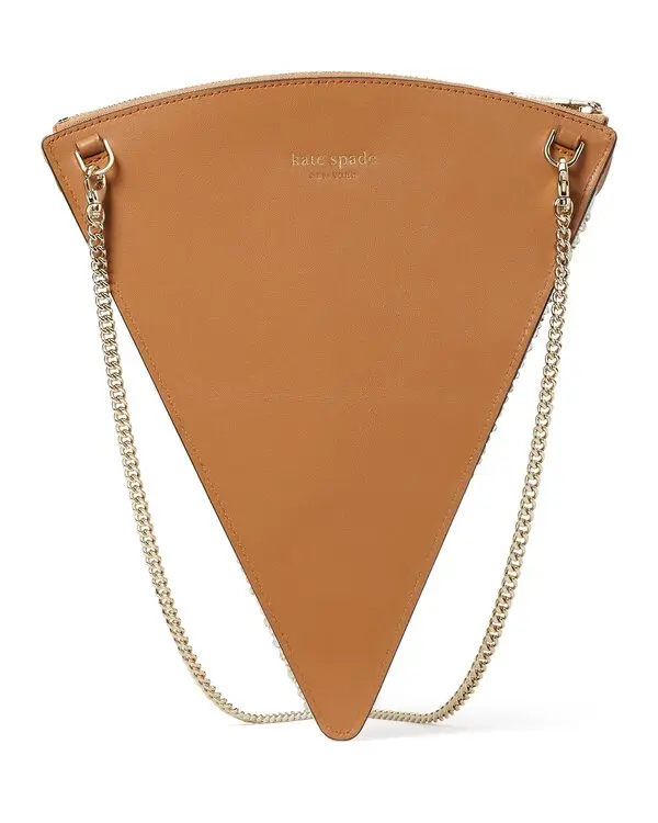 Kate Spade New York Crystal-embellished Pizza Crossbody Bag