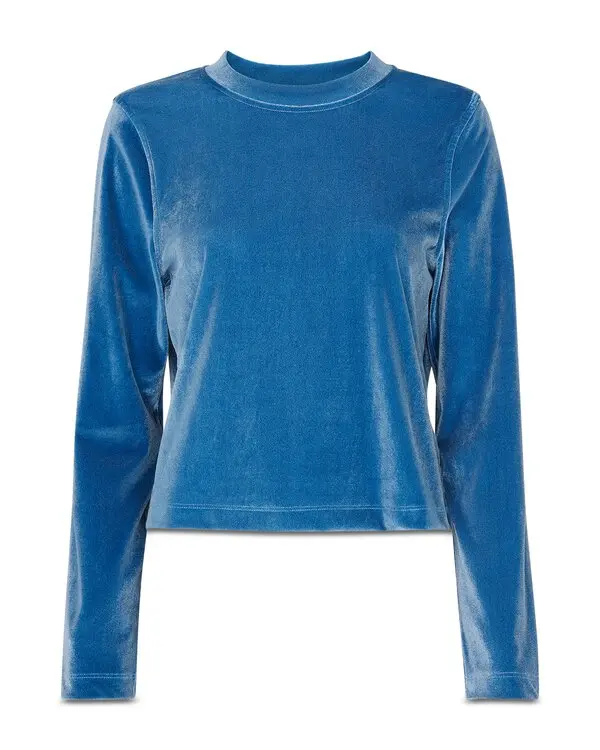 Whistles Olivia Velvet Top