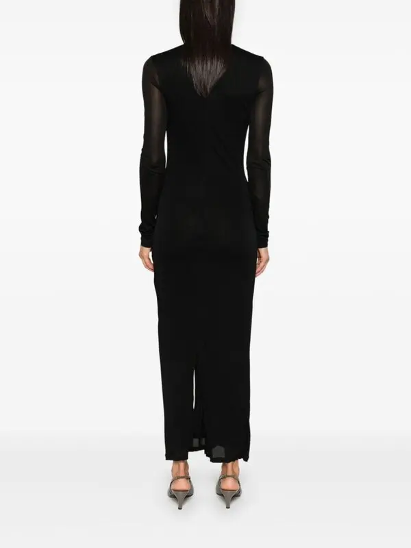TOTEME Draped V-neck Dress