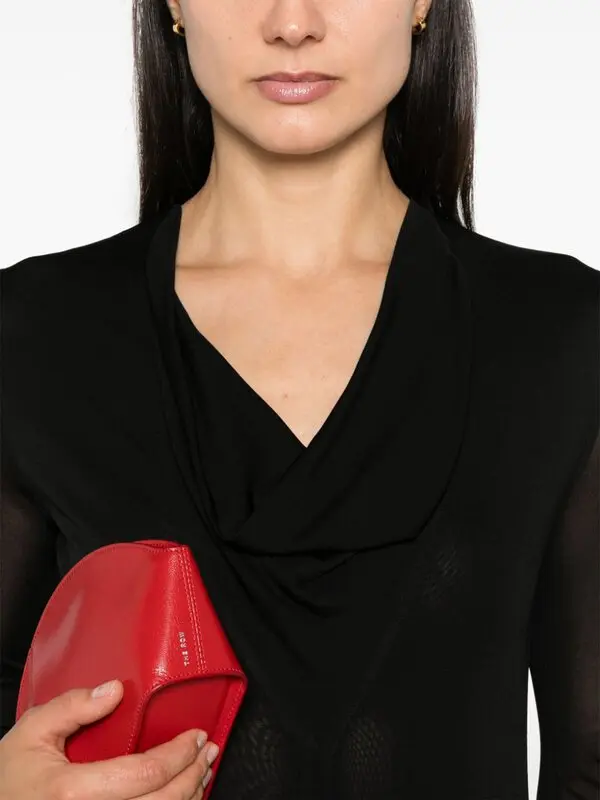 TOTEME Draped V-neck Dress