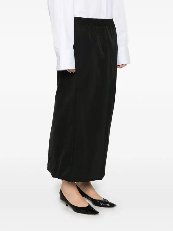 Carven Pencil Midi Skirt - Black