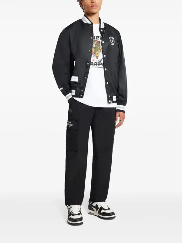 AAPE BY *A BATHING APE Logo-patch Track Pants