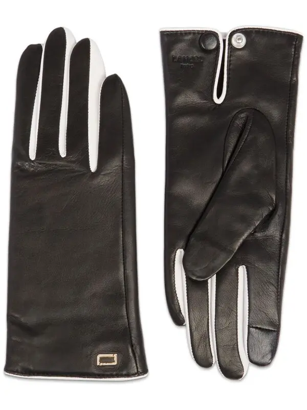 LANCEL Cashmere Gloves - Black