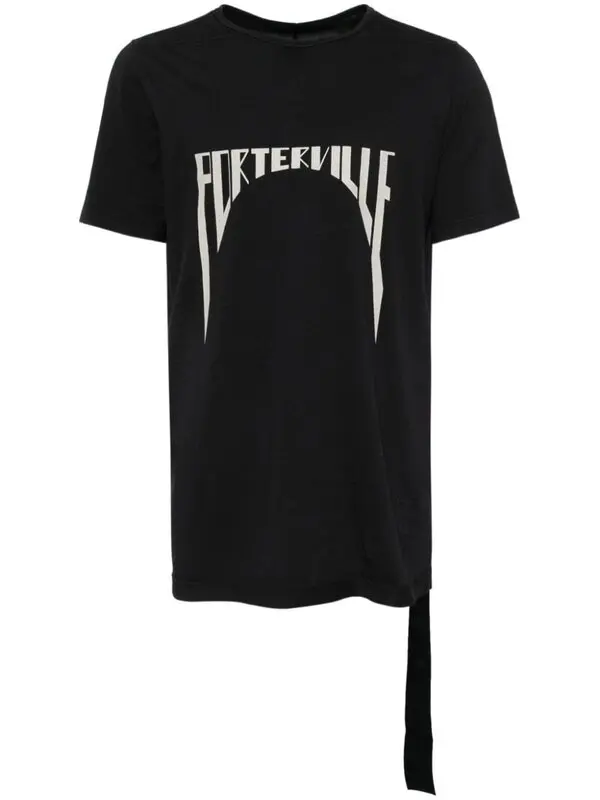 Rick Owens Porterville T-Shirt In Black - 30% Off | Editorialist