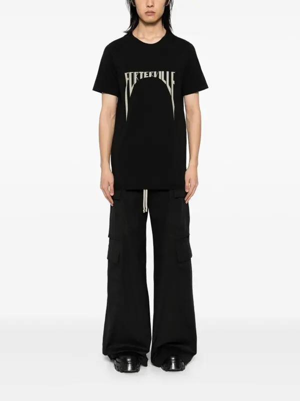 Rick Owens PORTERVILLE Tシャツ ブラック Rick Owens Porterville T-Shirt In Black - 30% Off | Editorialist
