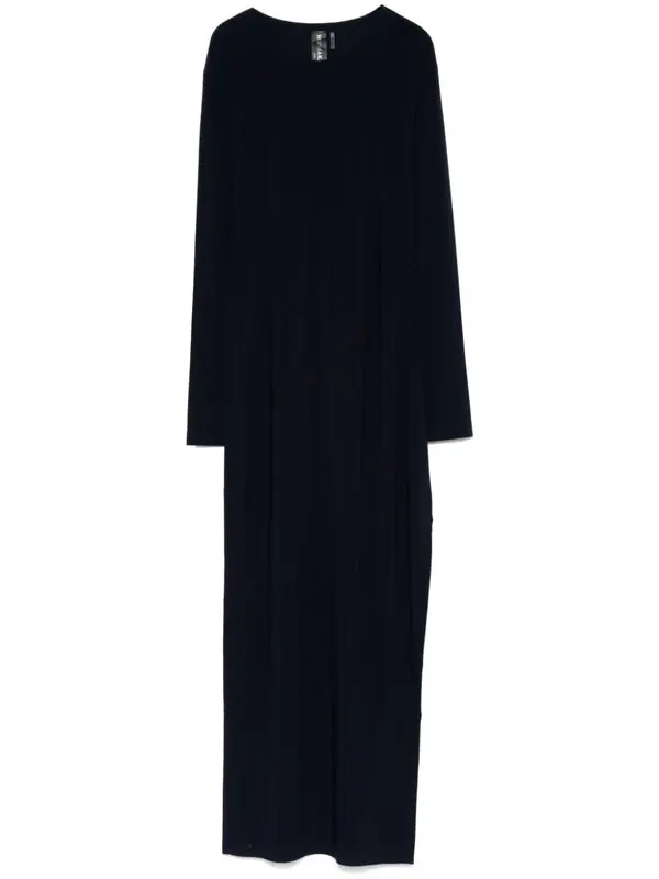 Norma Kamali Side-slit Gown
