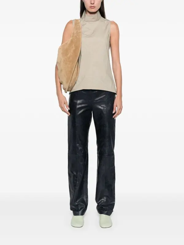 Remain Birger Christensen Slim-fit Leather Trousers