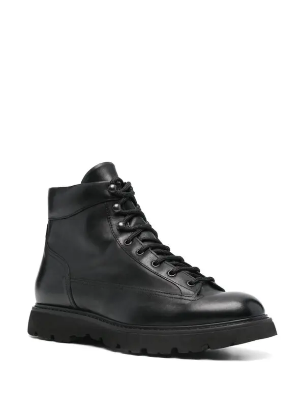 DOUCAL'S Leather Lace-up Boots