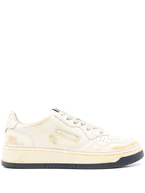 AUTRY Super Vintage Leather Sneakers