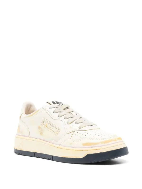 AUTRY Super Vintage Leather Sneakers