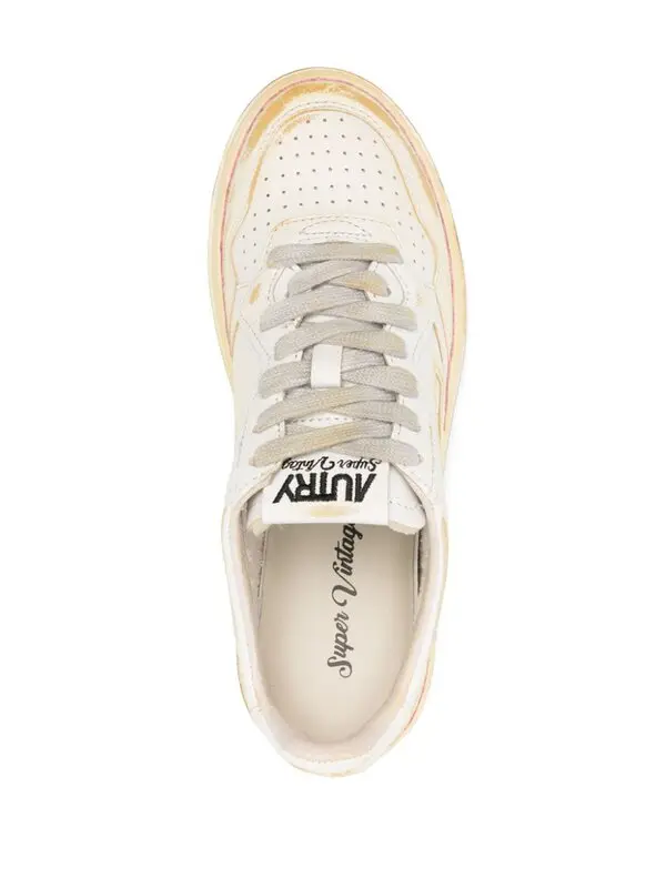 AUTRY Super Vintage Leather Sneakers