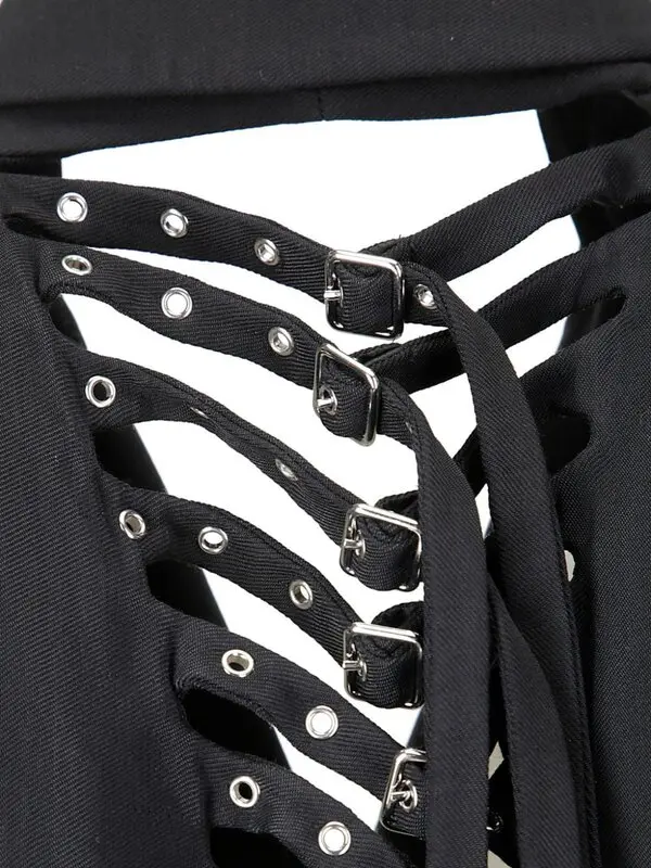 MUGLER Buckled Blazer