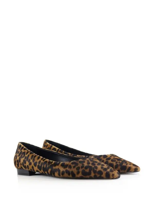NOTABENE Gisela Leopard-print Ballerinas