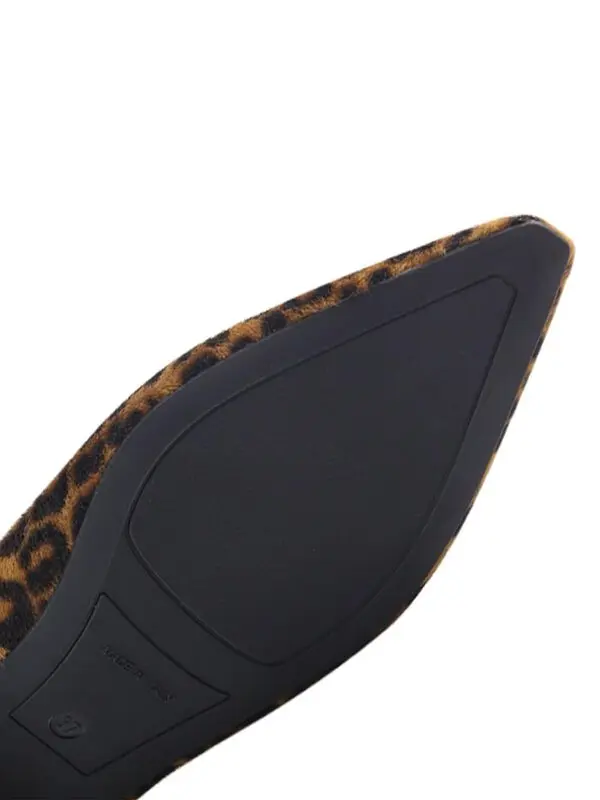 NOTABENE Gisela Leopard-print Ballerinas