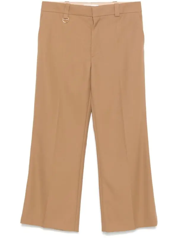 Chloé Cropped Virgin Wool Trousers