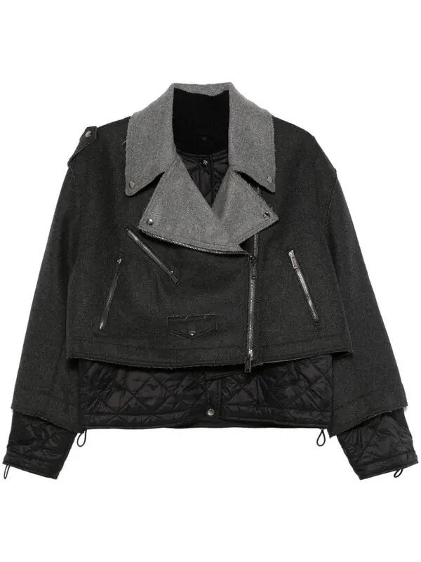 Iceberg Double-layer Biker Jacket