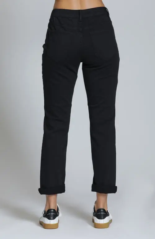 APNY Mid-rise Girlfriend Jeans