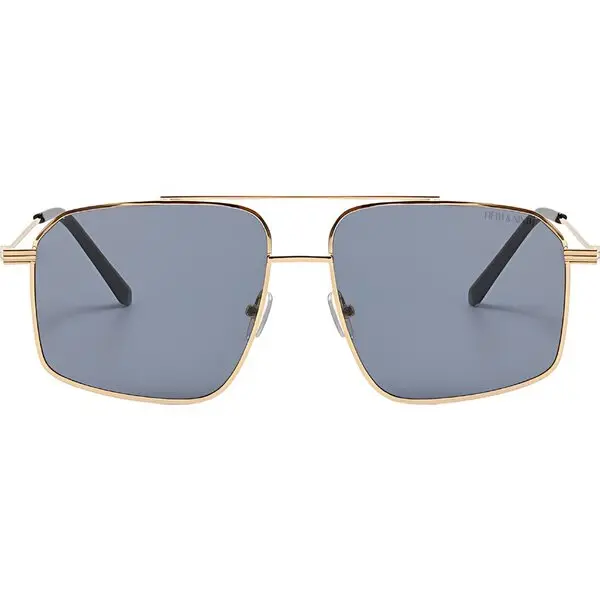 FIFTH & NINTH Arden Aviator Sunglasses - Gold / Black