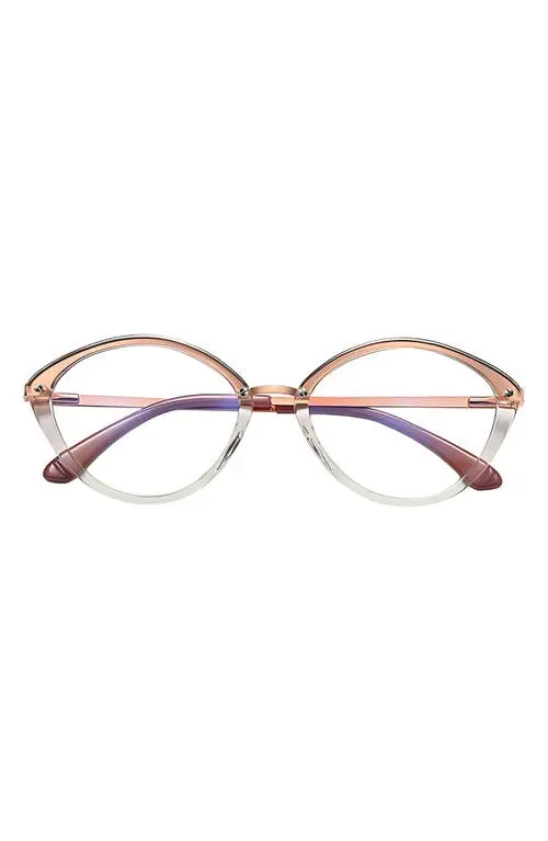 FIFTH & NINTH Posie Cat-eye Blue Light Blocking Glasses - Clear / Clear